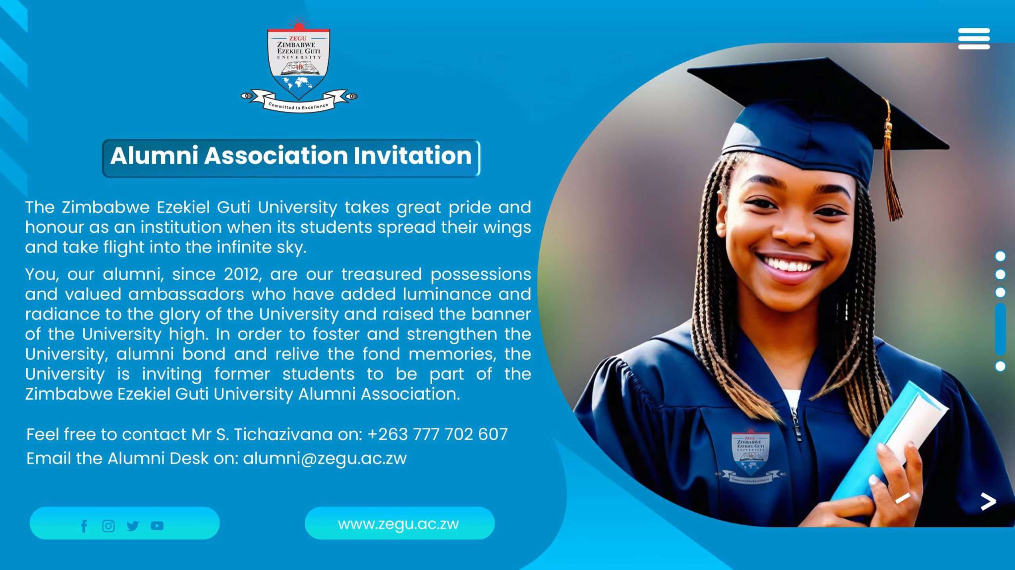 Alumni - Zimbabwe Ezekiel Guti University